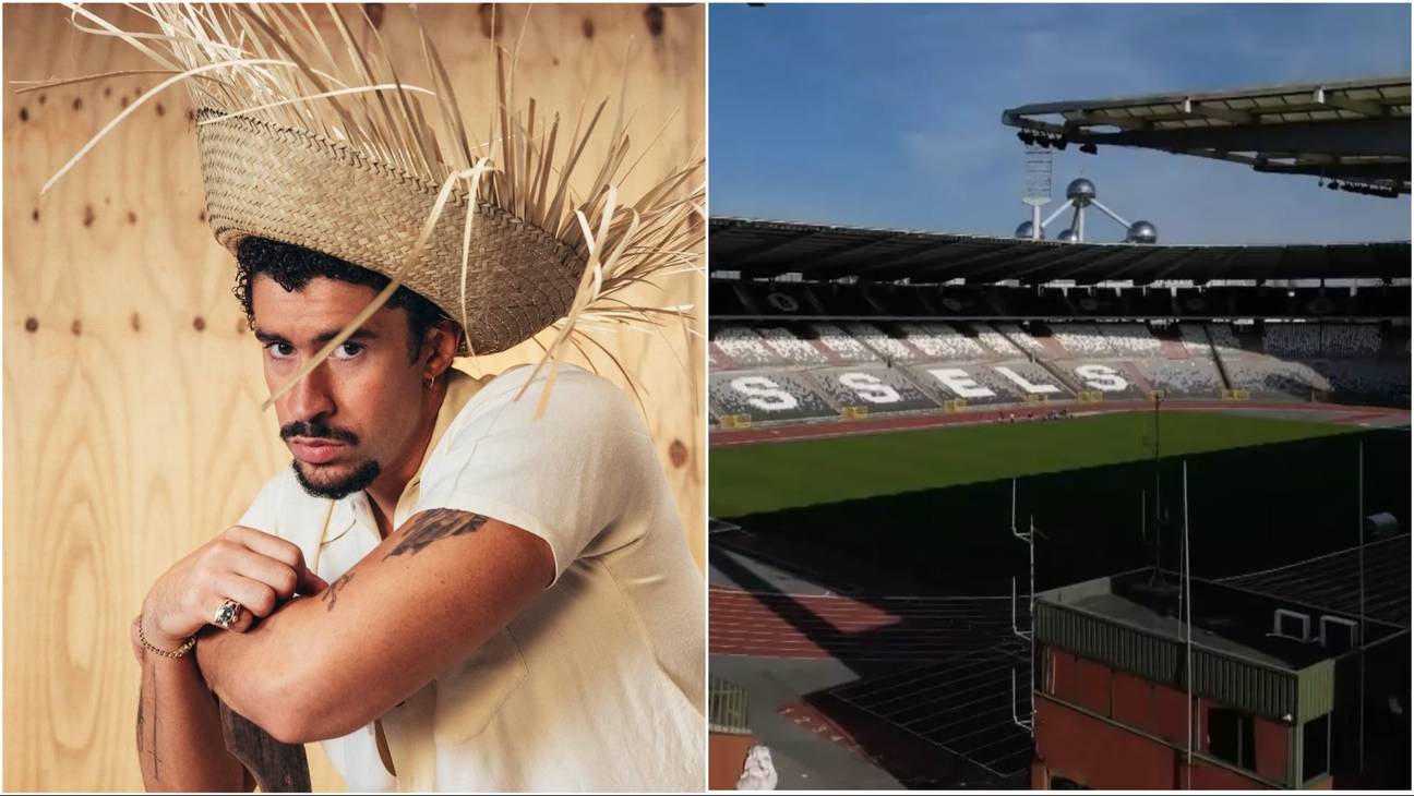 Popster Bad Bunny doet BK atletiek in juli uitwijken van Brussel naar ...