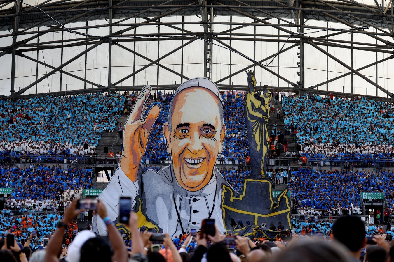 Paus mikt op Koning Boudewijnstadion voor grote misviering | BRUZZ