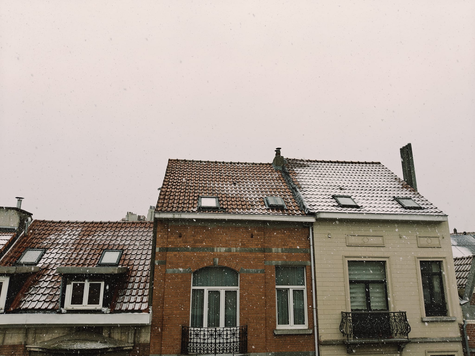 Sneeuwbui trekt over Brussel, ook komende dagen sneeuw verwacht | BRUZZ