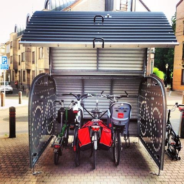 Aantal fietsboxen in Brussel Stad is verdubbeld | BRUZZ