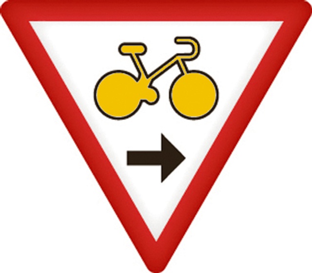 B22, nieuw verkeersbord voor fietsers | BRUZZ