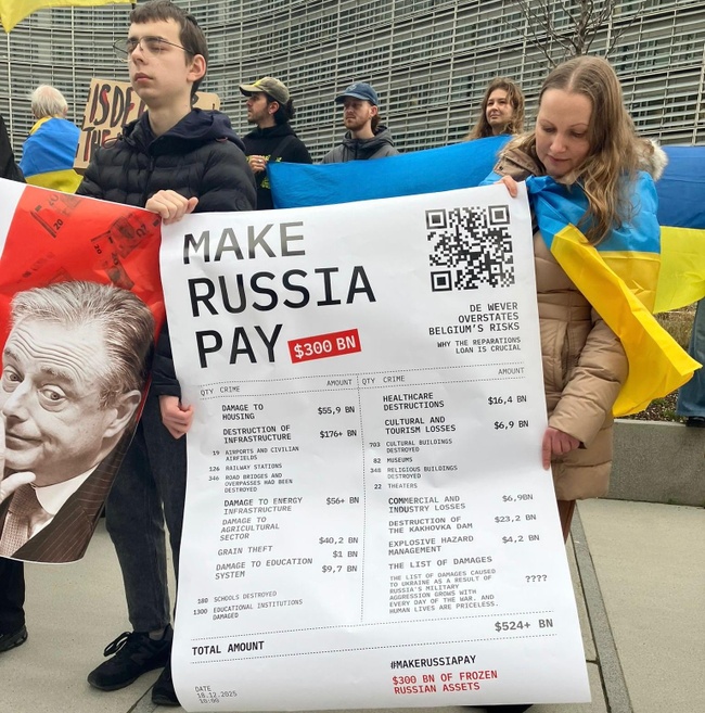 Russische centrale bank start rechtszaak tegen Euroclear bij rechtbank in Moskou | BRUZZ