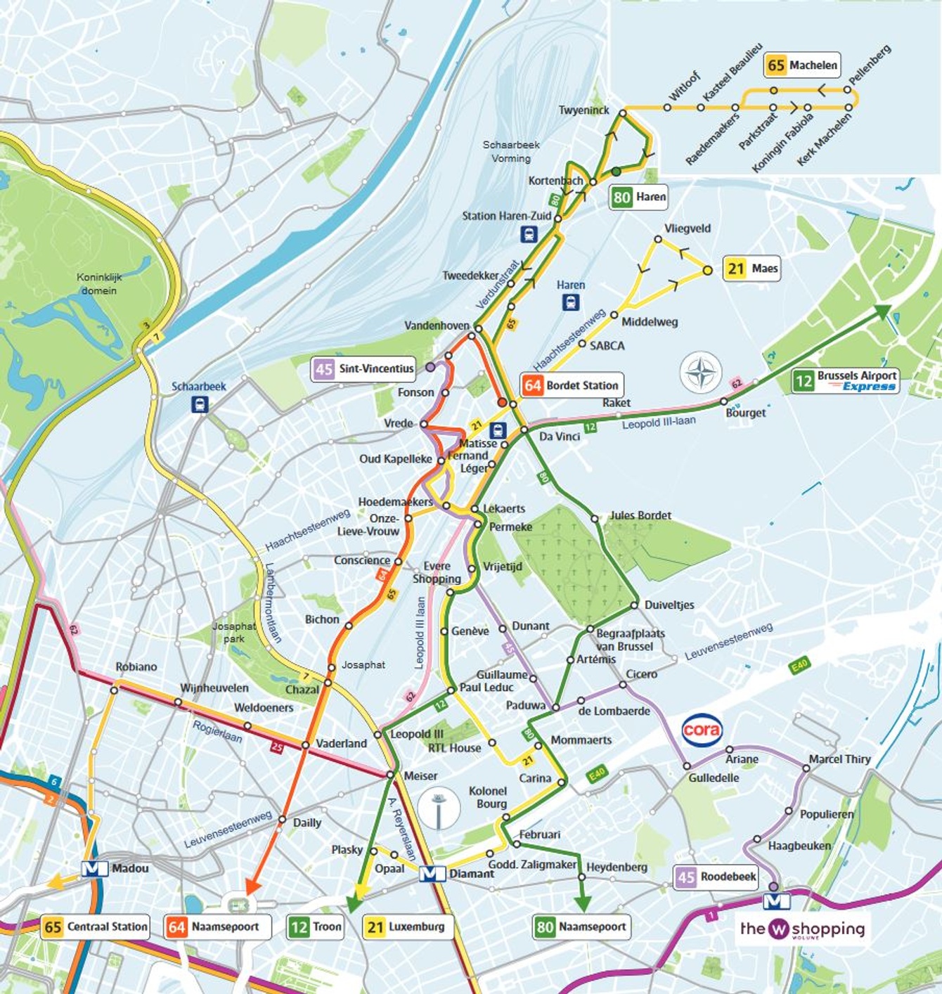 MIVB hervormt busnet Evere na vakantie | BRUZZ