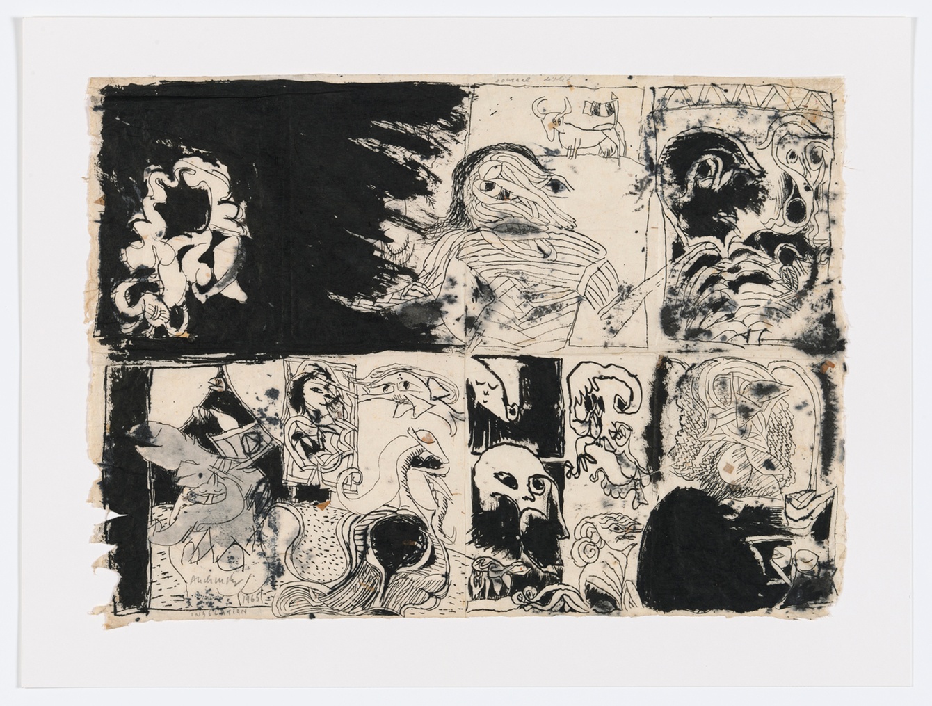 Carta Canta: Pierre Alechinsky on paper | BRUZZ