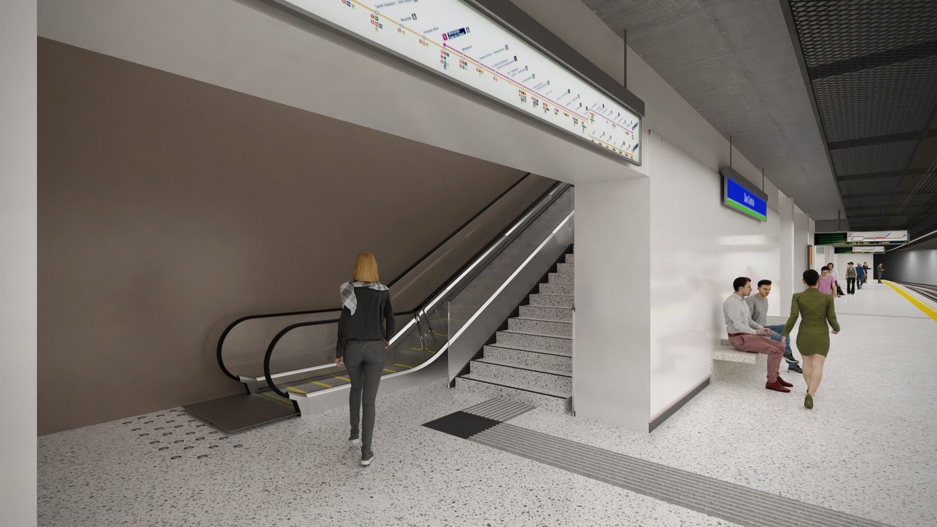 Jaar na start renovatie metrostation Brussel-Centraal: 'Werken lopen ...