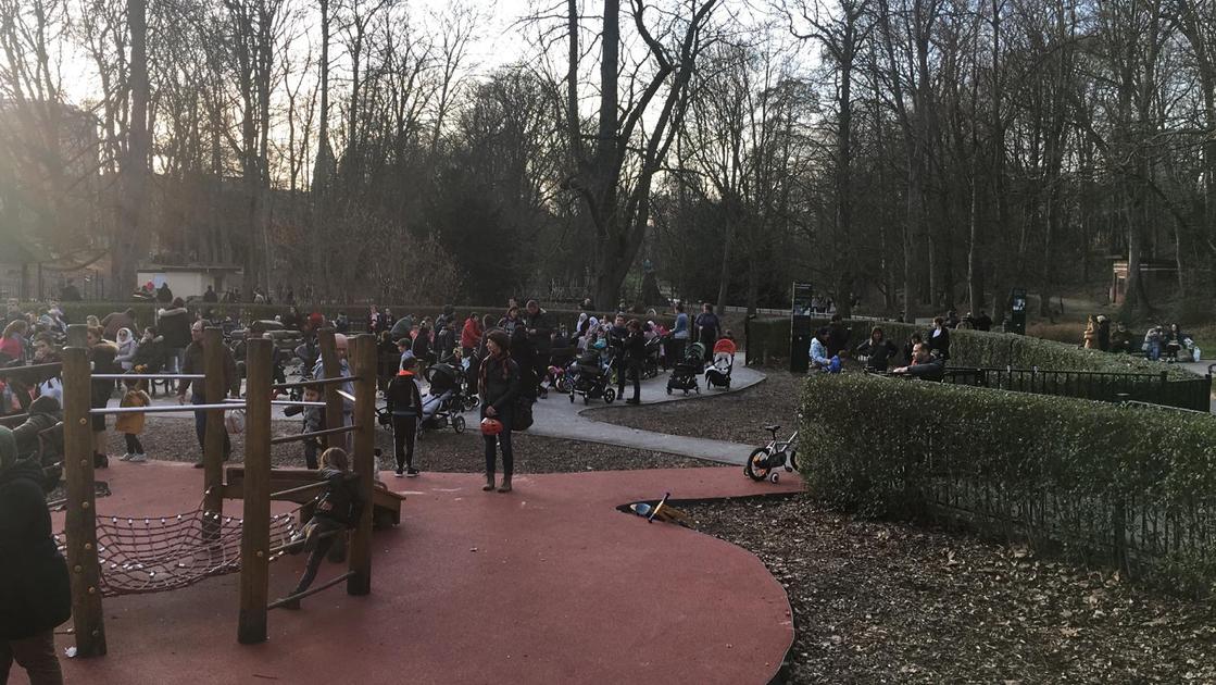 Gezien: Over de koppen lopen in het Josaphatpark | BRUZZ