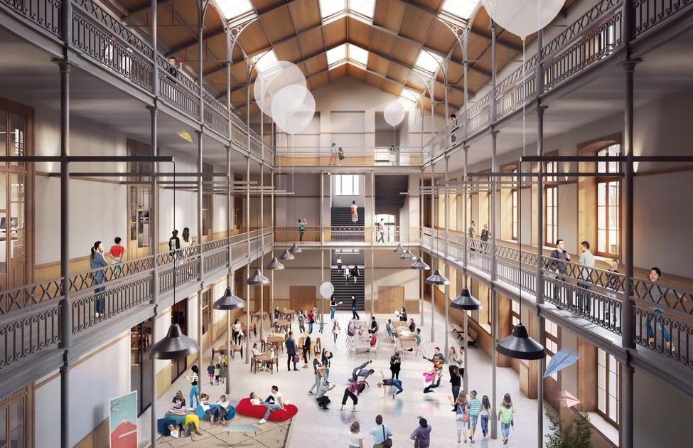 Verkrot atheneum wordt opnieuw school met buurtruimte | BRUZZ