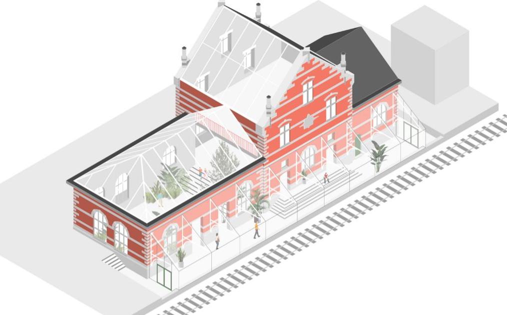 Nieuw plan moet stationsgebouw van Jette 'heruitvinden' | BRUZZ