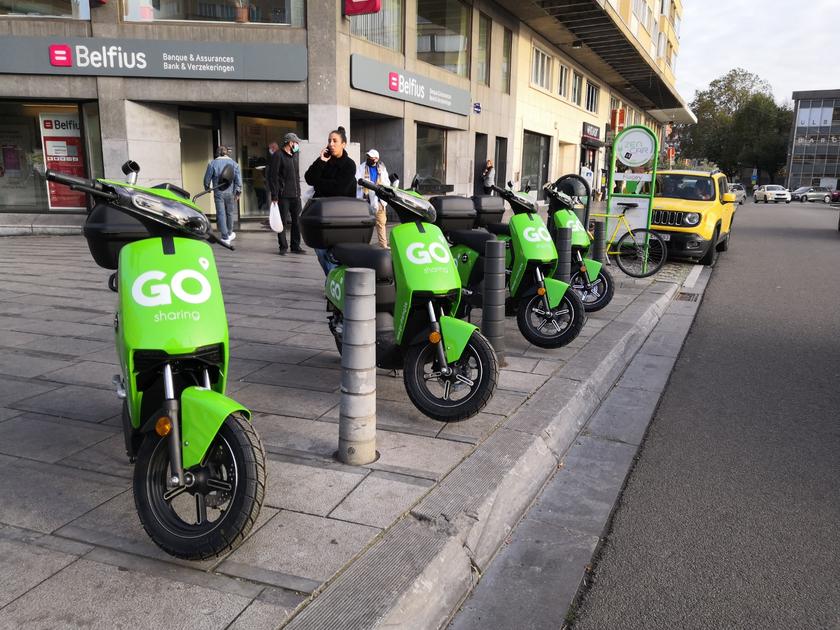 Go Sharing komt met 500 deelscooters naar Brussel | BRUZZ