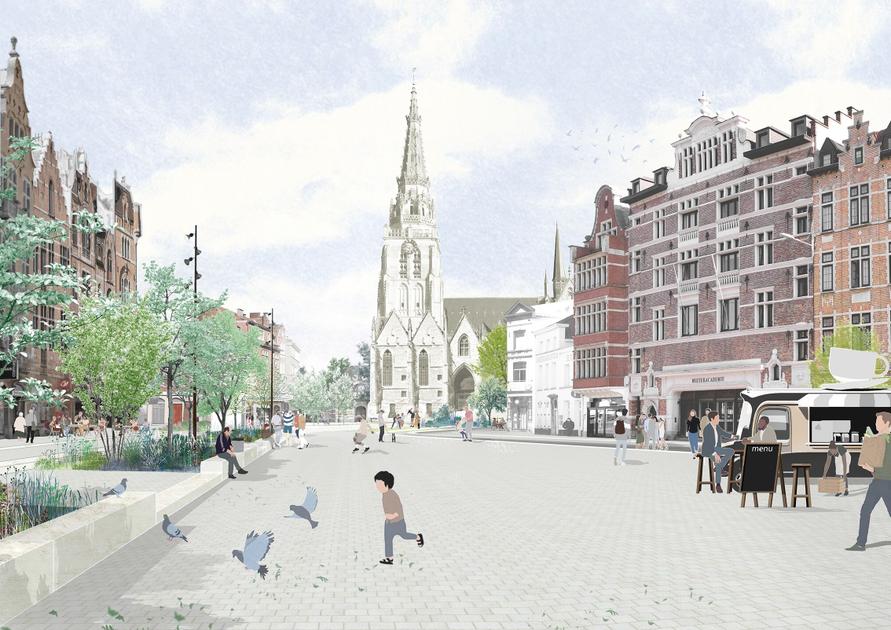Historisch centrum Anderlecht wordt vernieuwd | BRUZZ