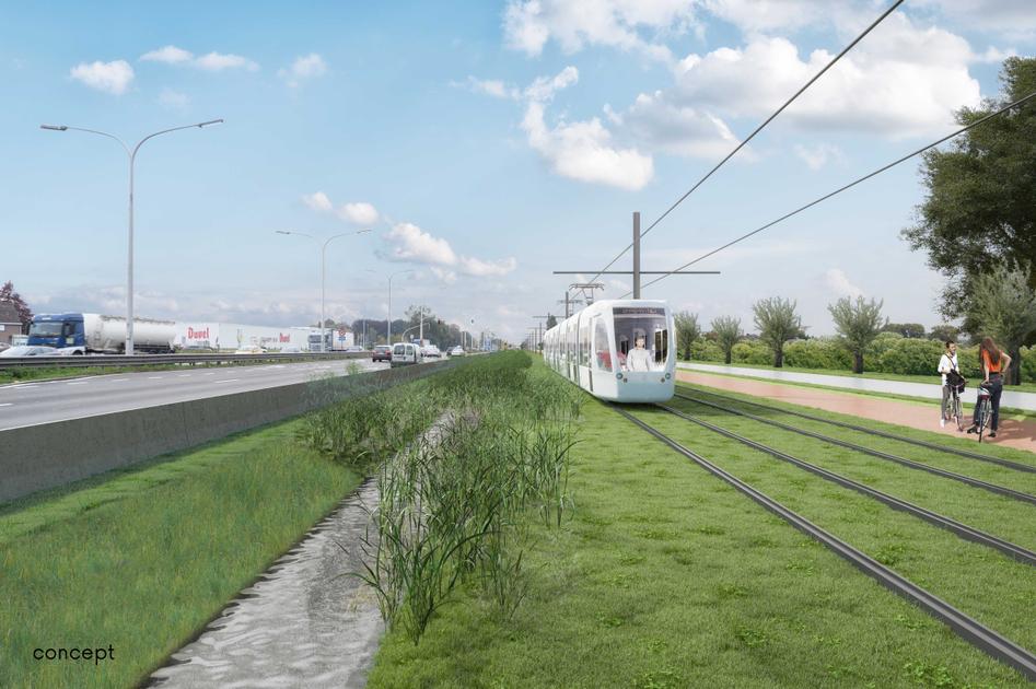 Sneltram van Brussel naar Willebroek blijft actueel | BRUZZ