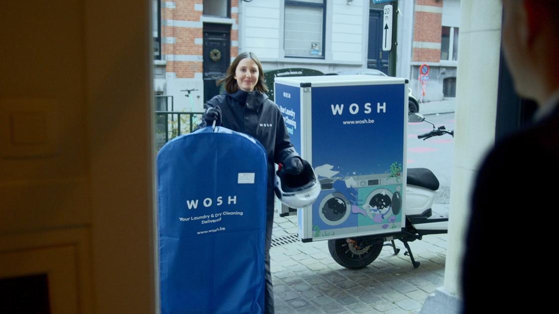 Brusselse start-up Wosh levert je wasgoed gestreken aan huis | BRUZZ
