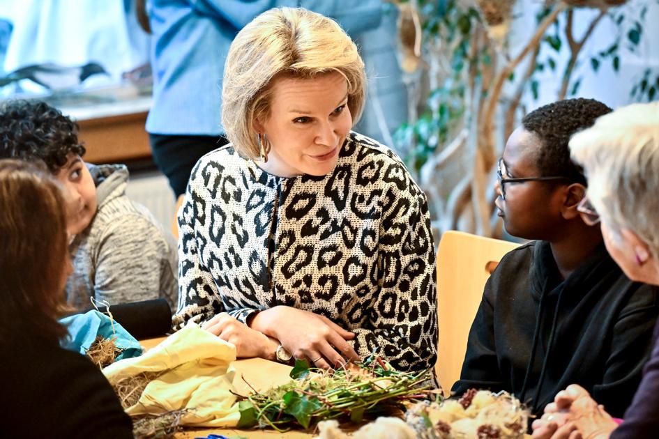 Koningin Mathilde bezoekt GoodPlanet Belgium | BRUZZ