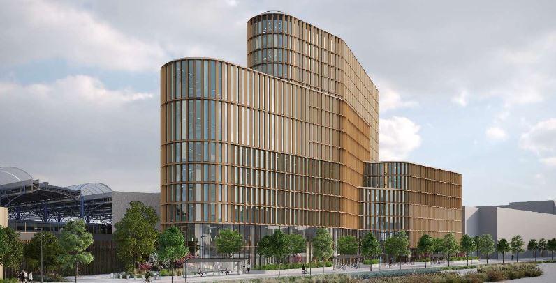 Ook Infrabel plant 60 meter hoge hoofdzetel aan Zuidstation | BRUZZ