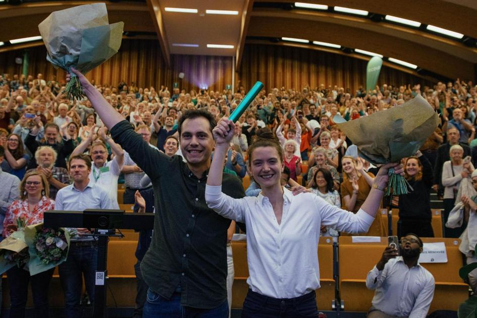 Brusselse Marie Lecocq nieuwe co-voorzitter Ecolo samen met Samuel ...