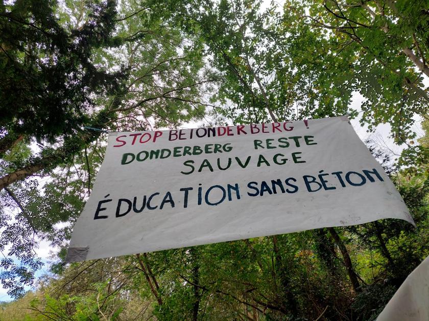 Activisten bezetten al hele maand de Donderberg: ‘Als het moet, blijven ...