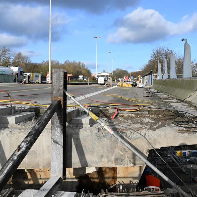 Sylvian Dupuis-brug in Anderlecht vanaf begin maart opnieuw in gebruik | BRUZZ