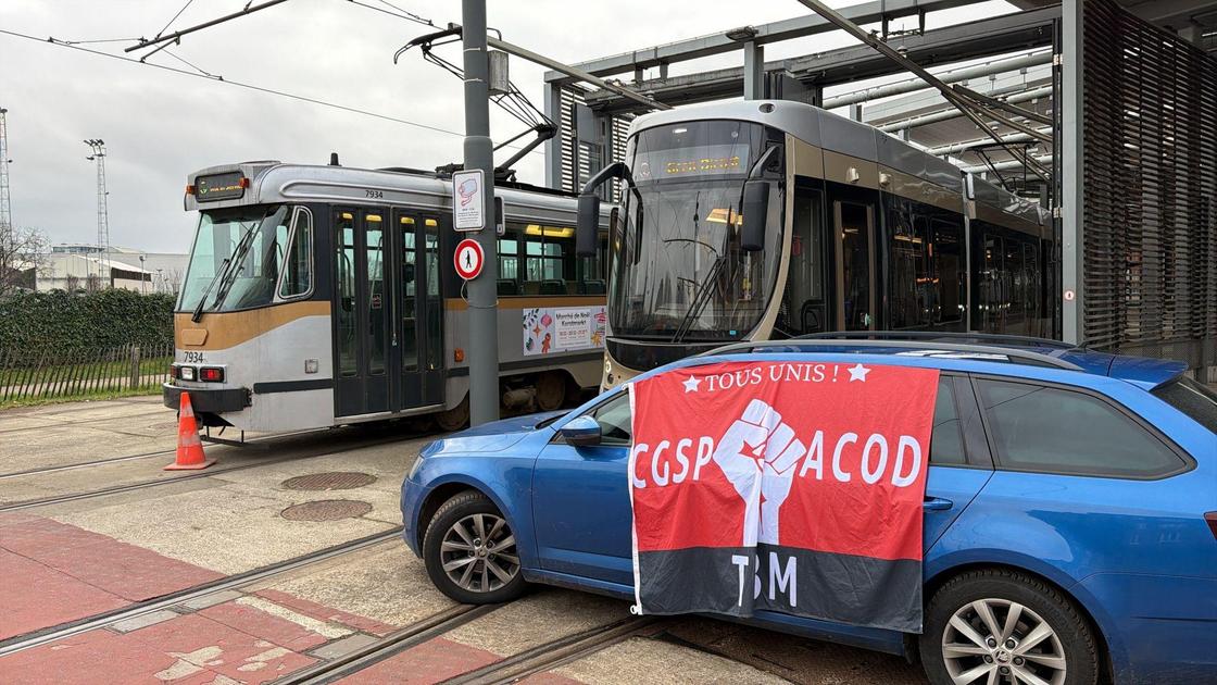 Bussen en trams rijden weer na dag vol zware hinder door staking | BRUZZ