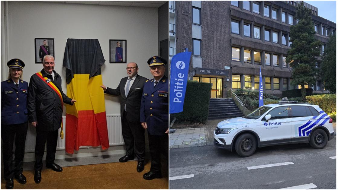 Politiebureau van Ganshoren voor 600.000 euro gerenoveerd | BRUZZ