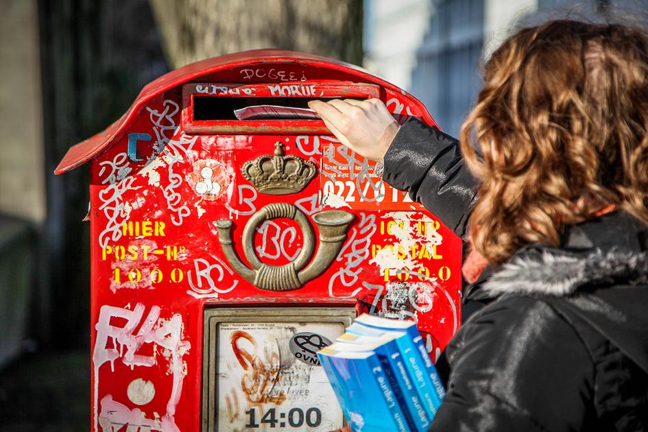 Een Brusselse postbus op drie verdwijnt | BRUZZ