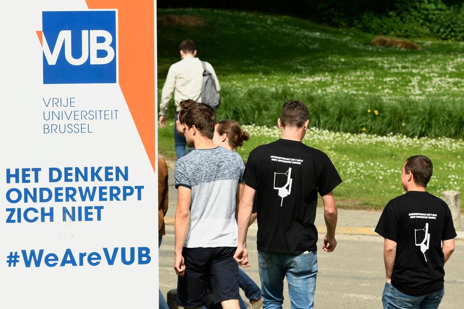 VUB organiseert opnieuw lessen op de campus: 'Zo normaal mogelijke ...