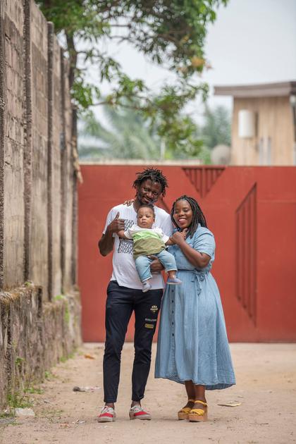 Michael Disanka et Christiana Tabaro: ‘Notre fils nous a donné une ...