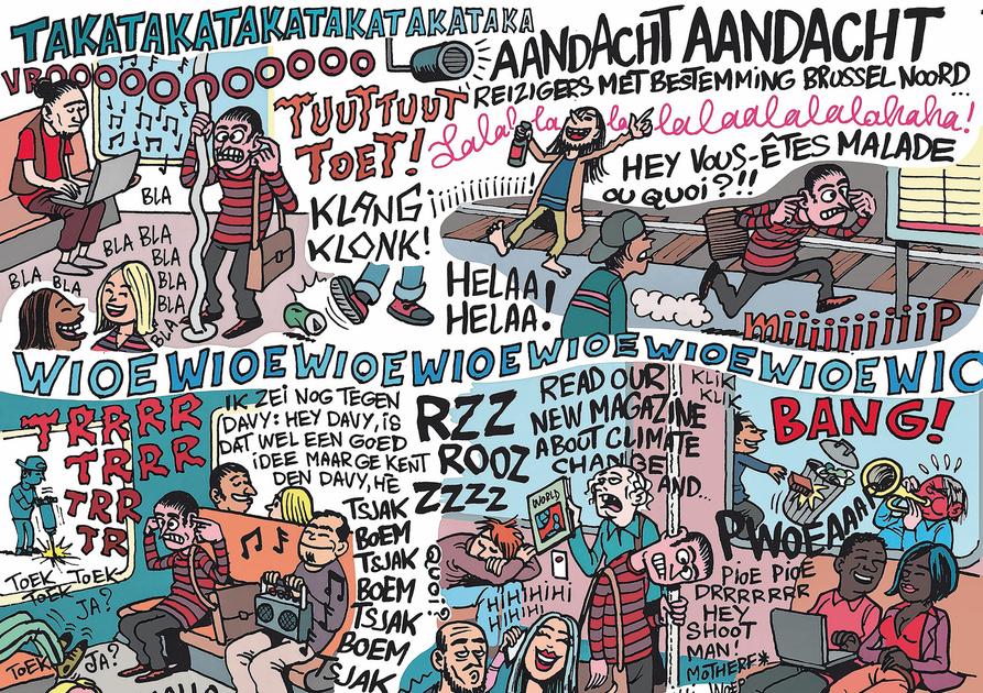 Geluidsoverlast: ‘Waarom moet een hele wagon het gesprek van één ...