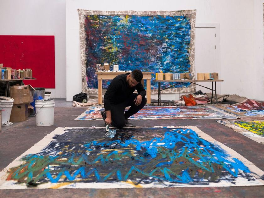 Oscar Murillo vindt rust voor reflectie in Molenbeek: ‘Ik leef niet ...