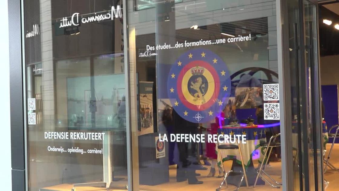 Defensie rekruteert nu ook via pop-up in winkelcentrum Docks | BRUZZ