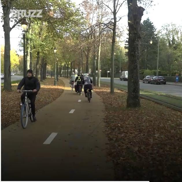 'Oudste fietspad van Brussel' vernieuwd en verbreed | BRUZZ