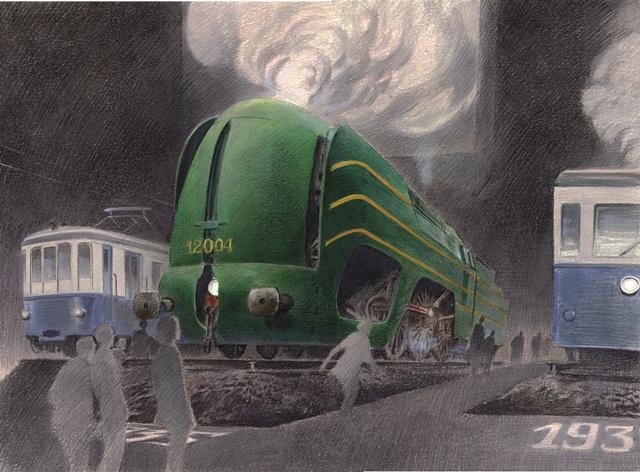 Type 12 Atlantic pronkstuk van treinmuseum | BRUZZ