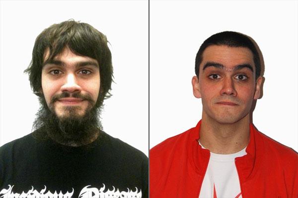 Gezien: radioreporter Saïd Al-Haddad, mét en zonder baard | BRUZZ