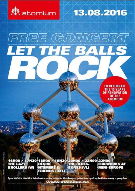 Atomium vierde tienjarige renovatie met minifestival | BRUZZ