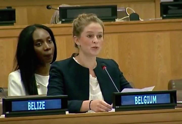 VUB-studente spreekt Verenigde Naties toe | BRUZZ