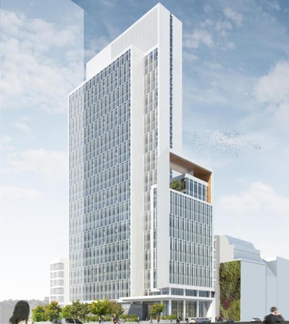 Atenor bouwt toren van 114 meter in Europese wijk | BRUZZ