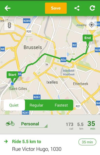 Citymapper: MIVB, trein, Villo en Uber in één app | BRUZZ