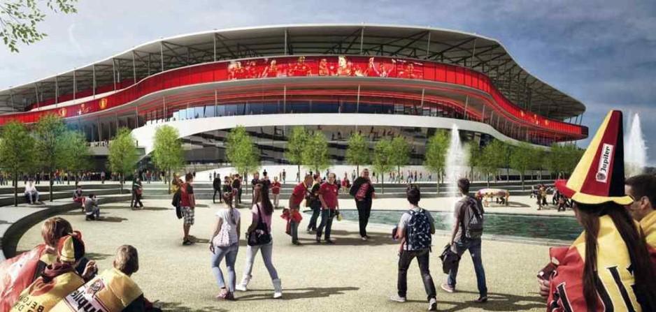 UEFA: 'Brusselse stadionproject zit nog steeds op schema' | BRUZZ