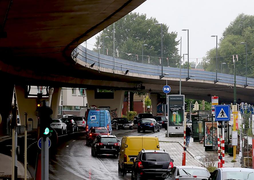 Herinrichting Herrmann-Debroux zit in het slop | BRUZZ