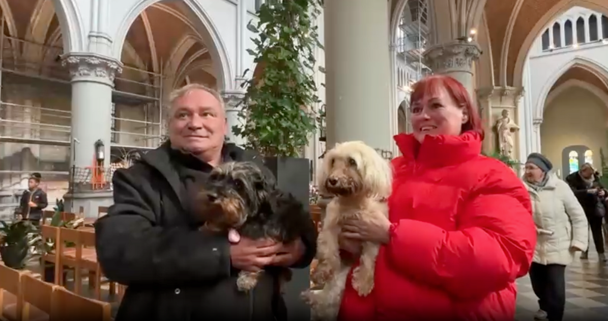 In beeld: Dierenzegening in Jette | BRUZZ