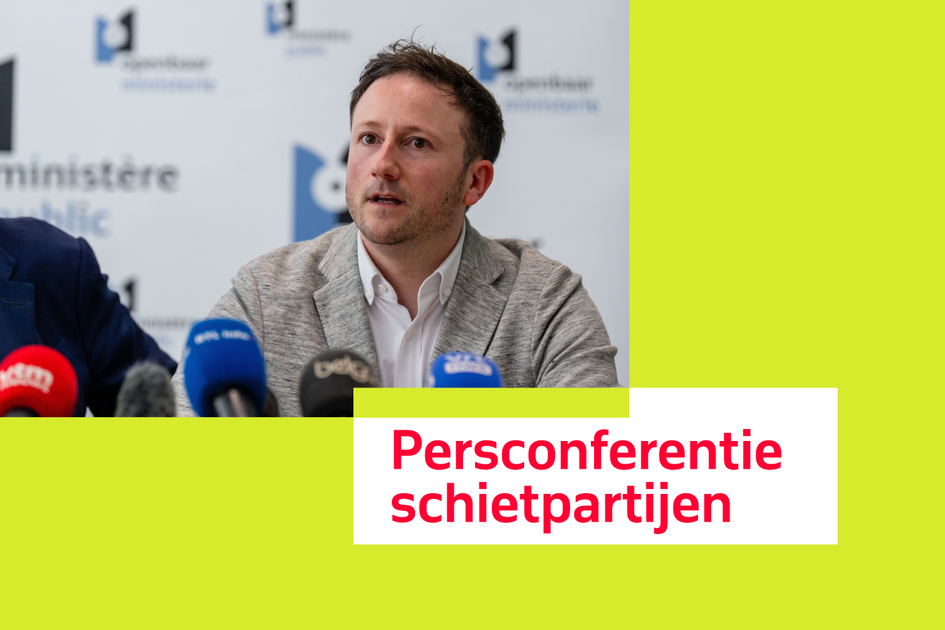 Volg hier persconferentie procureur des Konings Moinil over wapengeweld ...
