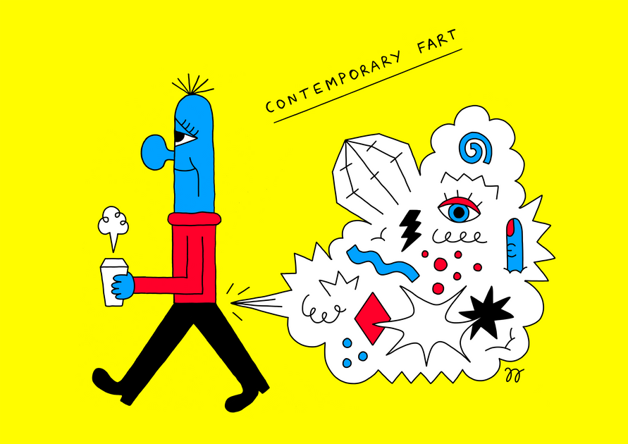 Illustrator Jango Jim exposeert in Ganshoren: 'De wereld kan wat kleur ...