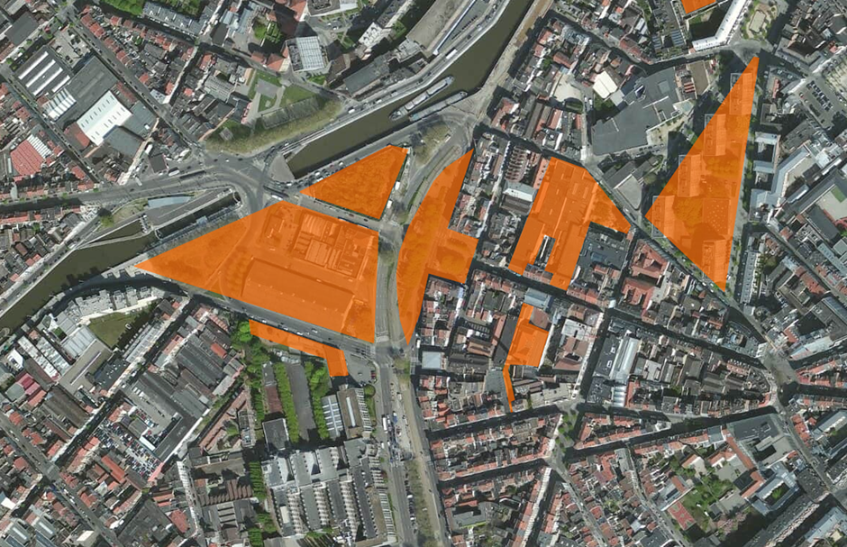Kaart: metamorfose tussen Dansaert en Ninoofsepoort | BRUZZ