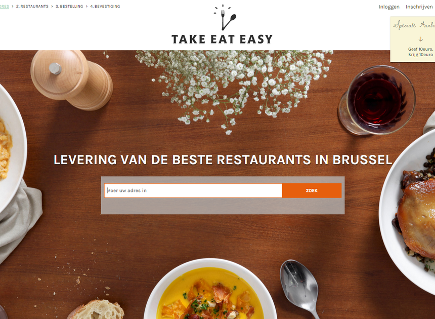 Take Eat Easy haalt nog eens 10 miljoen op | BRUZZ